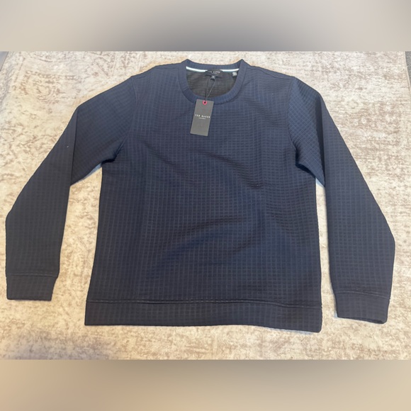 Ted Baker London | Sweaters | Ted Bakerclacx Long Sleeve Waffle Stitch ...